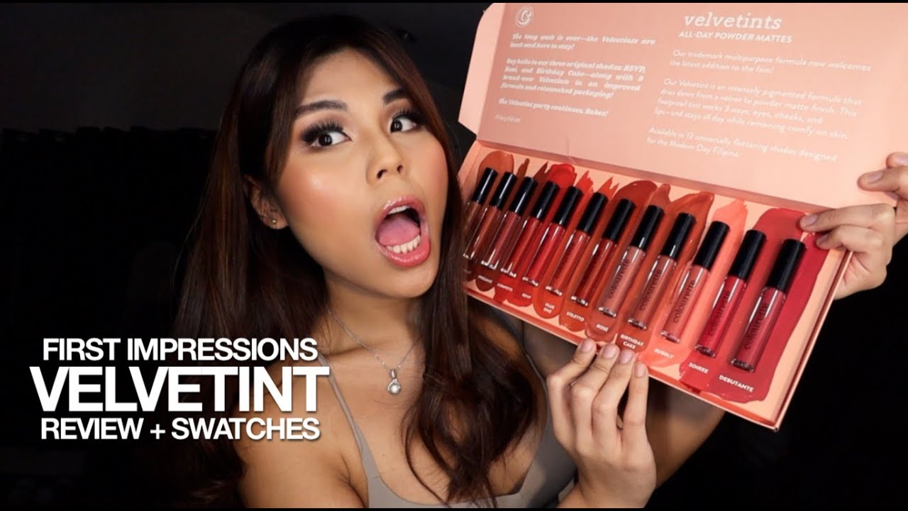 Colourette Velvetints First Impression + Review (with SWATCHES) | Gigi ...