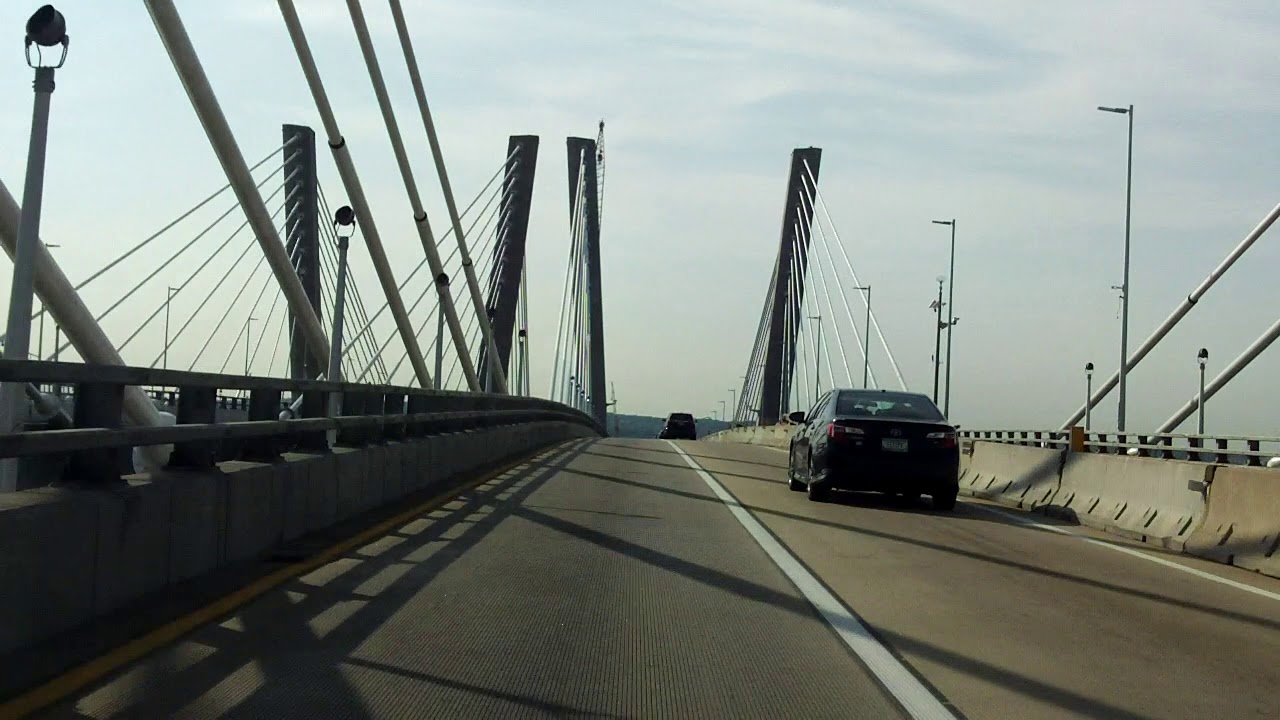 New Goethals Bridge eastbound [2018 Construction Update] - YouTube