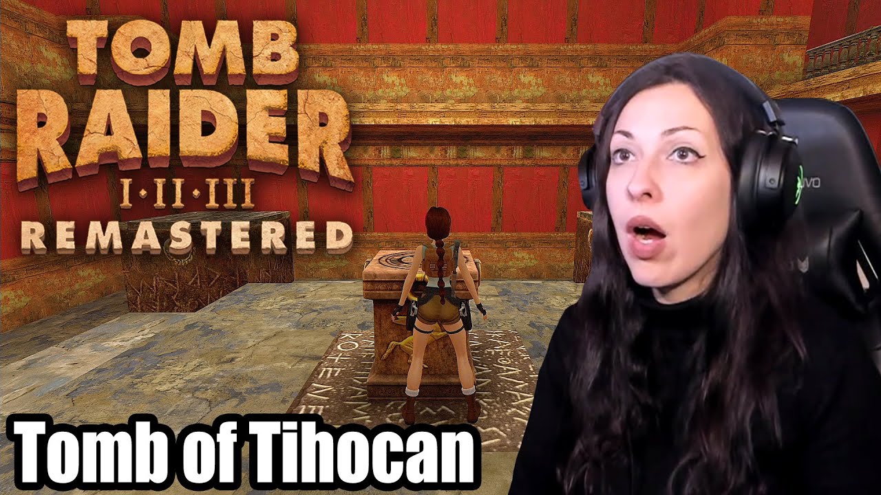 Tomb Raider Remastered Walkthrough Part 10 - Tomb of Tihocan - YouTube