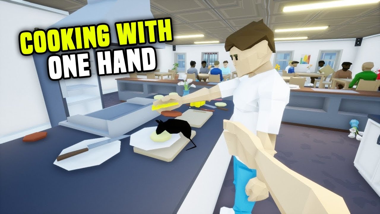 Cooking Hot Dogs & Burger With One Hand Only | One Hand Cook - YouTube