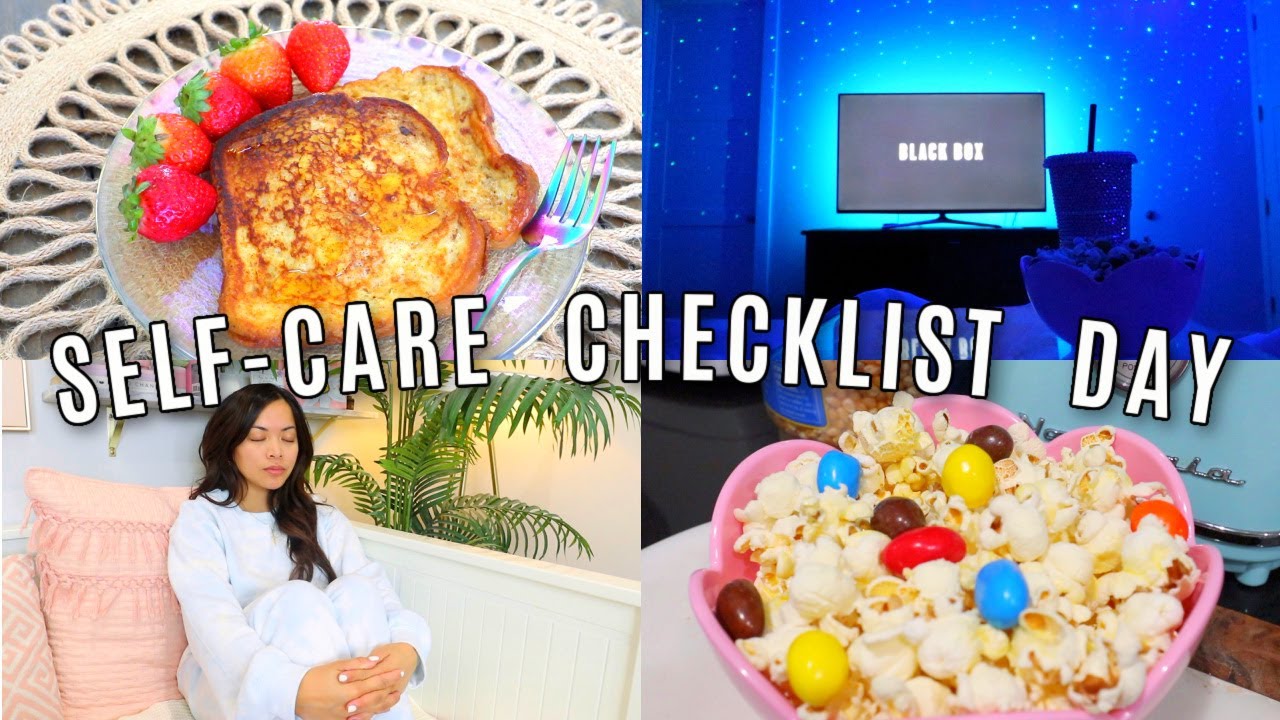 My Self-Care Checklist Day | Pamper Routine! Fall 2020 - YouTube
