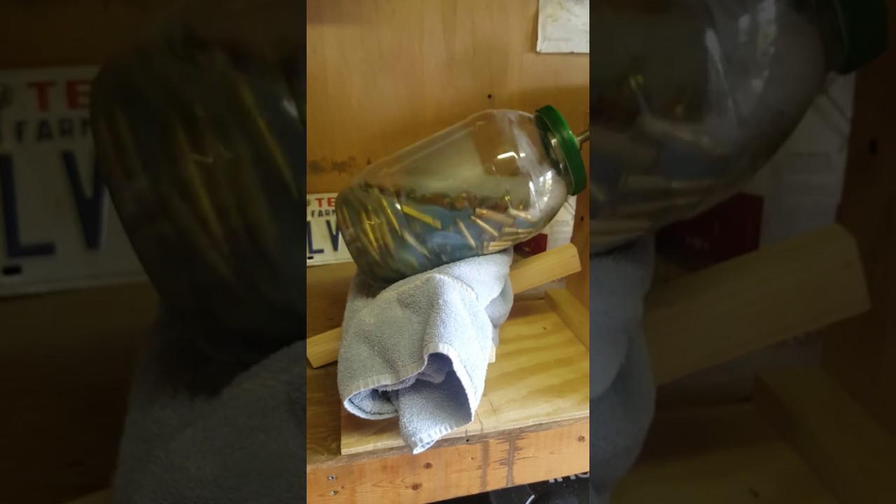 Homemade Wet Brass Cleaner - YouTube