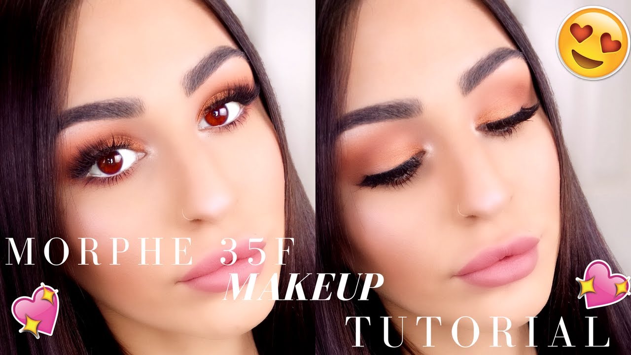 💖MORPHE 35F MAKEUP TUTORIAL💖 - YouTube