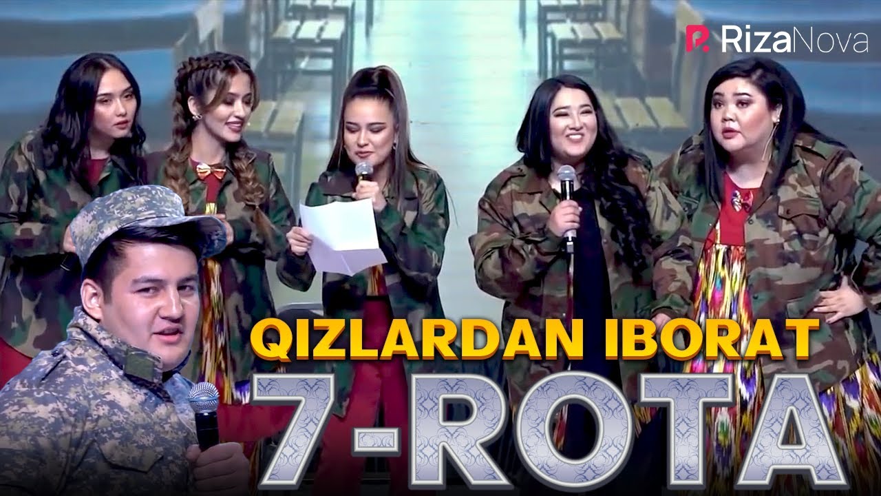 Dugonalar Shou - Qizlardan iborat "7-ROTA" - YouTube