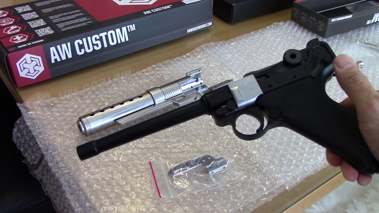 AW Custom A180 Blaster GBB (Gas Blow Back) - Intro - YouTube