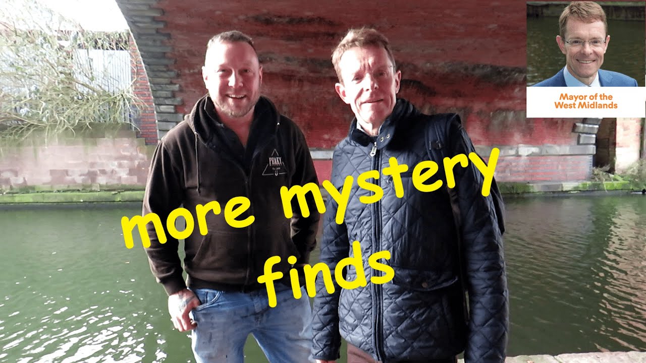Magnet Fishing - Mayor of West Midlands supporting Peaky Dippers. - YouTube