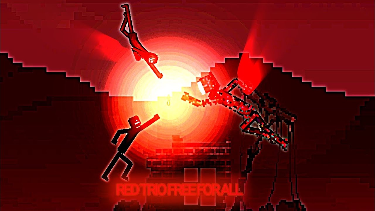 RED TRIO FREE FOR ALL (The 3k sub special part 2) ( melon playground ...