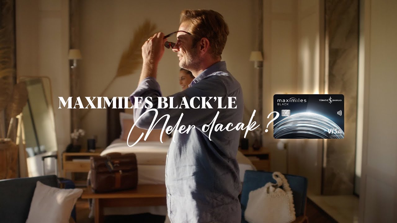 Maximiles Black ile yaşadığınız her an, kazanca dönüşecek. - YouTube