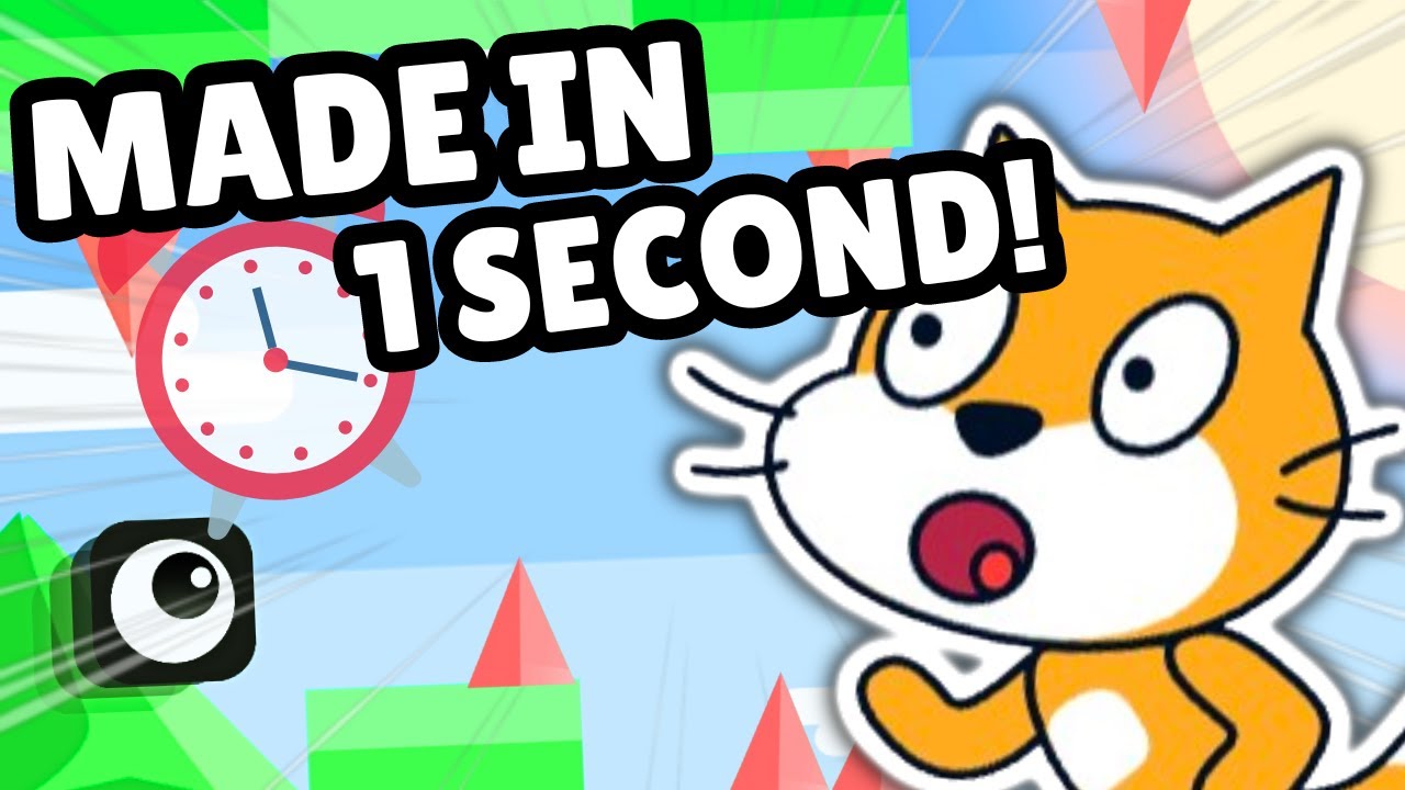 I Made a SCRATCH Game in 1 SECOND! - YouTube