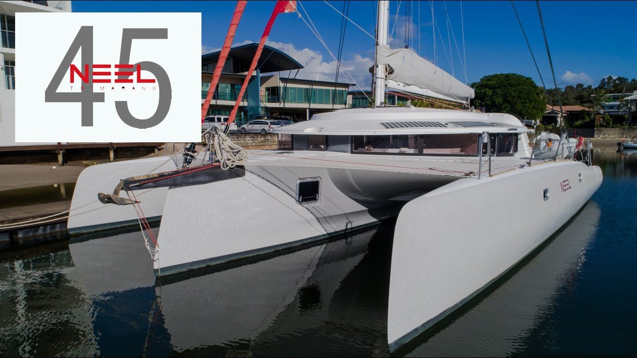 Neel 45 Trimaran - Video Tour Walkthrough - YouTube