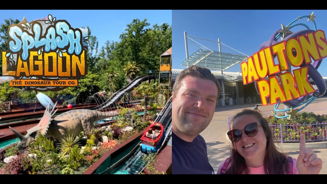Paultons Park Vlog June 2024 | NEW FOR 2024 SPLASH LAGOON | FIRST RIDE ...