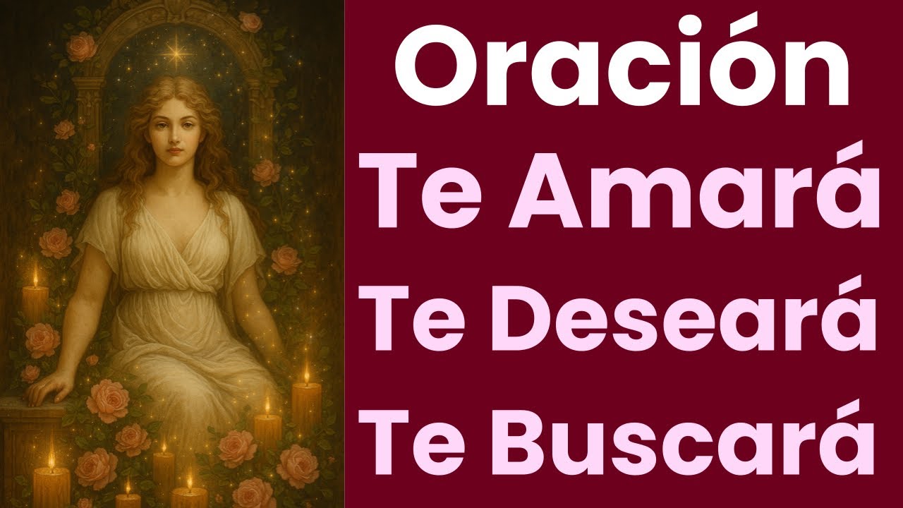 DESPIERTA SU AMOR y DESEO POR TI 🔥 ORACIÓN a AFRODITA - YouTube