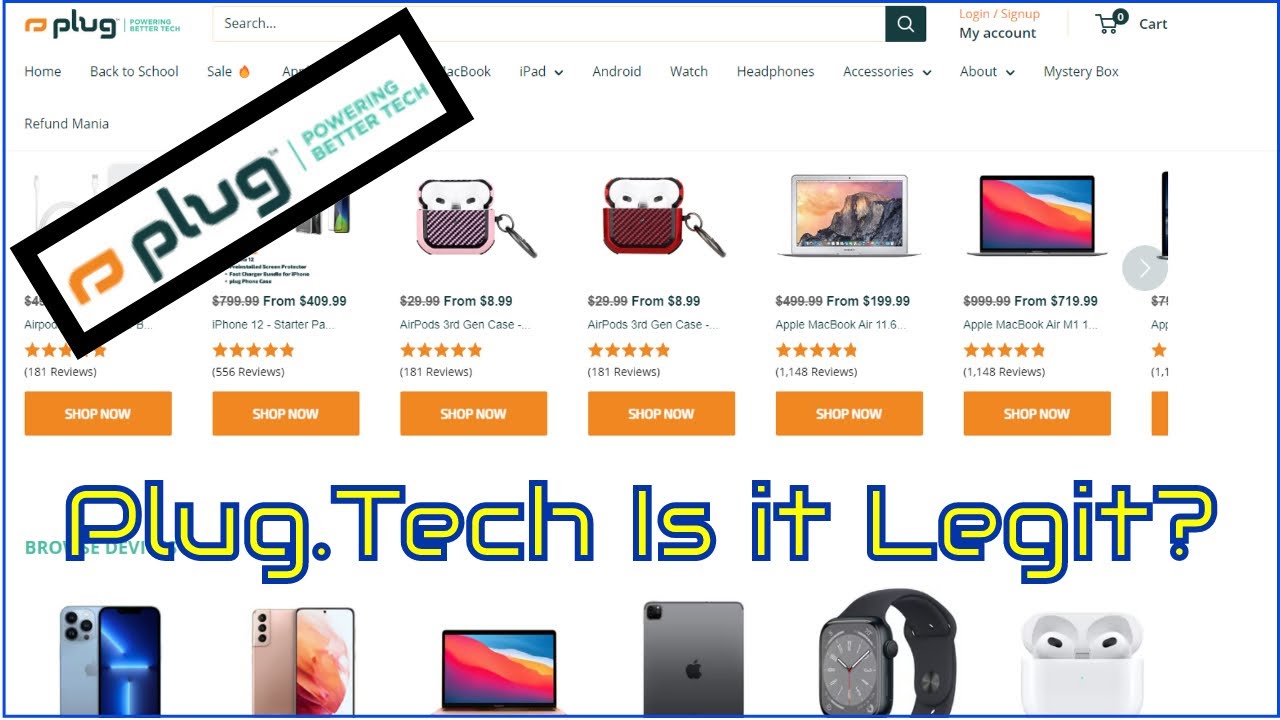 Plug tech Is it Legit Apple and Android Refurbisher @plugbettertech # ...