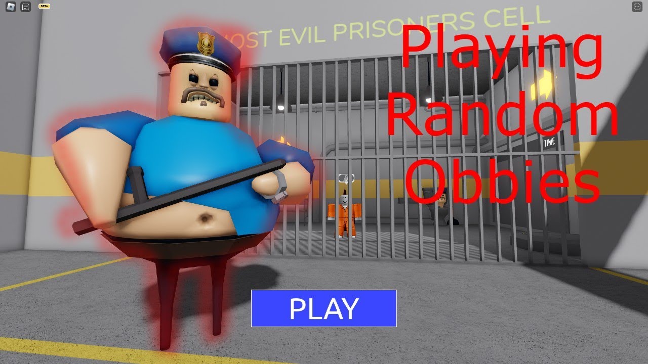 Playing Roblox Random Obbies - YouTube