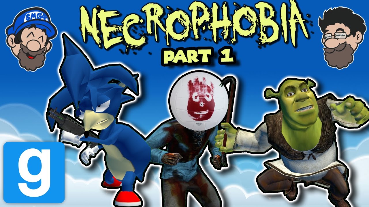 WIILSOOOOON!!! || Gmod Horror Map: NECROPHOBIA || PART 1 || HOBO BROS ...