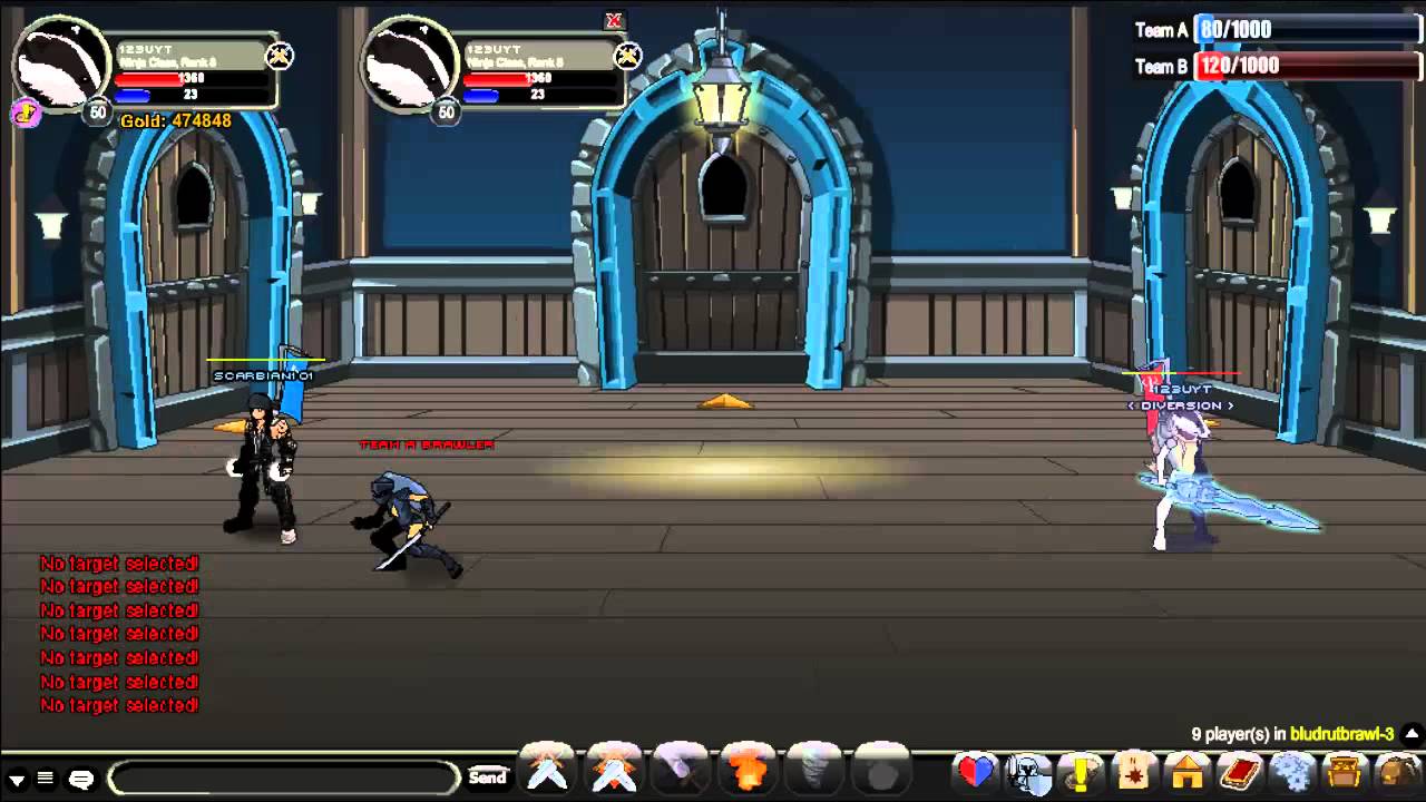 AQW Ninja Bludrut Brawl - YouTube