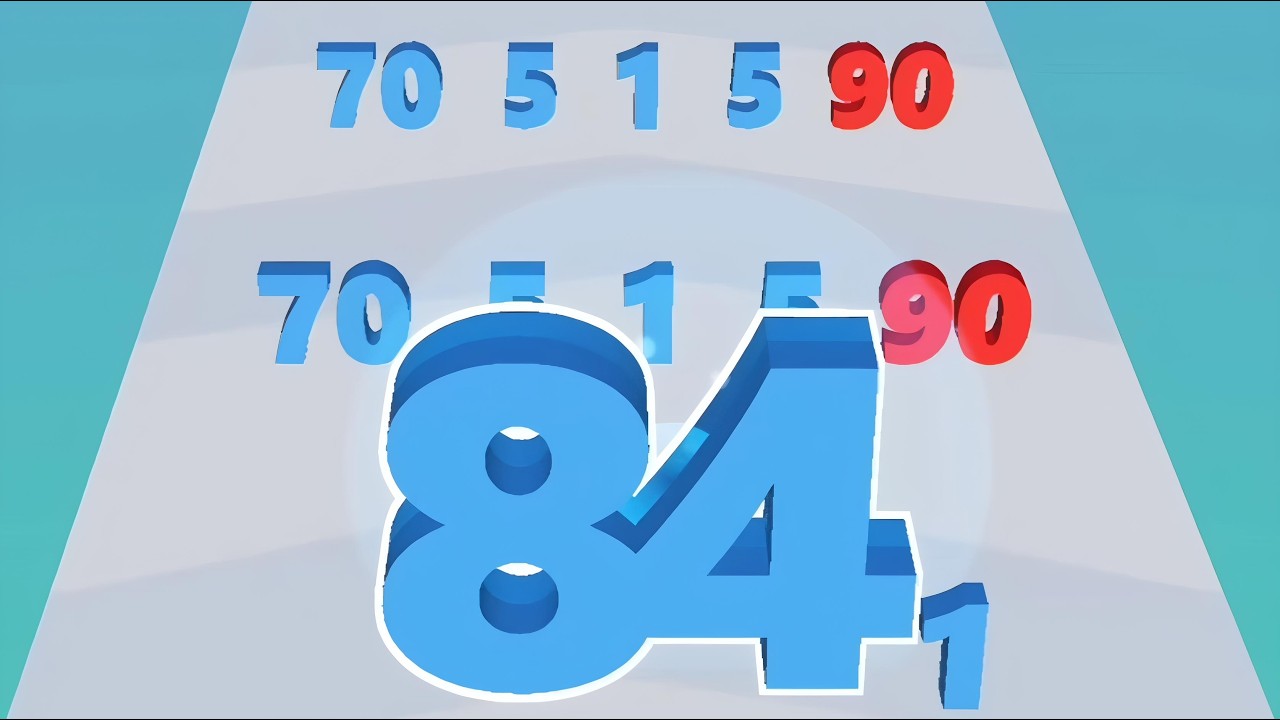 Number Run - going very big numbers collection in run with more ...