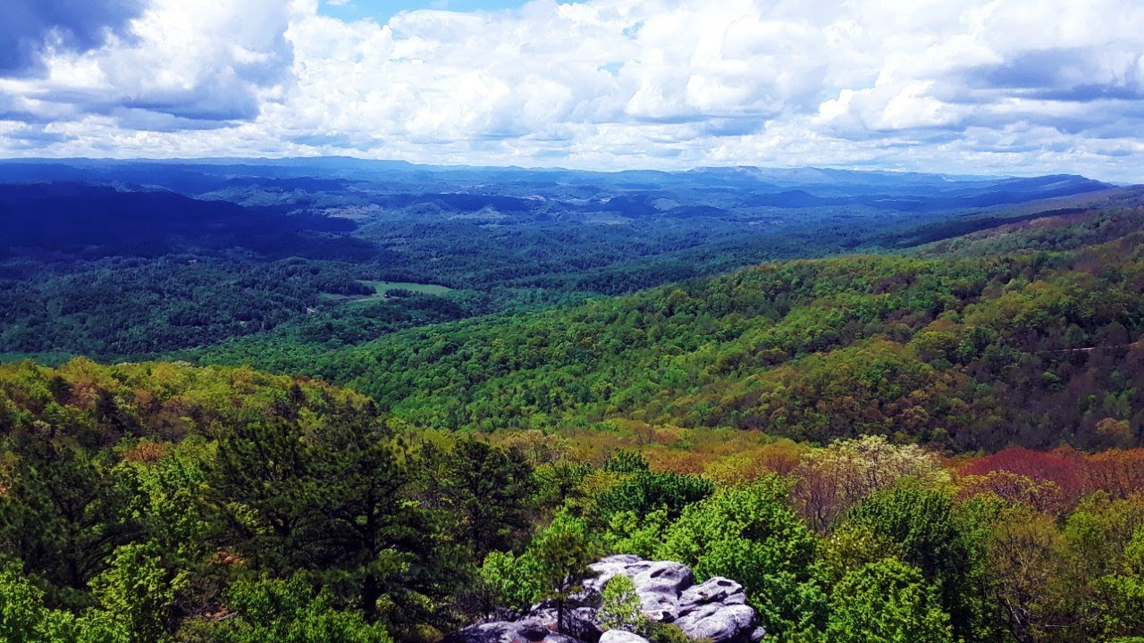 The View From Birch Knob Tower - YouTube