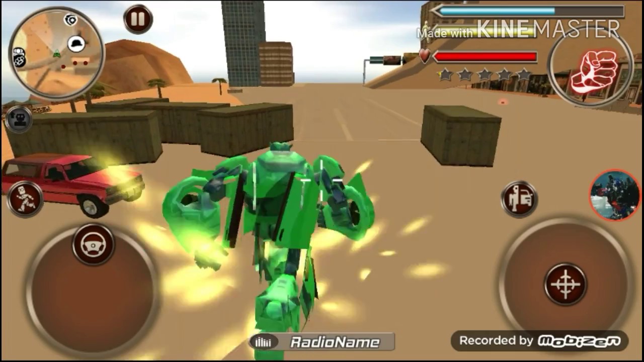 Unity : City Robot Battle - YouTube