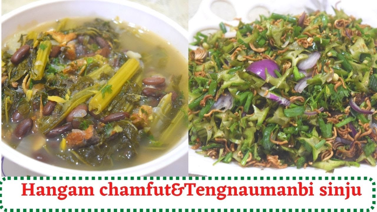 Hangam chamdhong manipuri/Mimi tengnau singju/Boiled mustard leaf ...