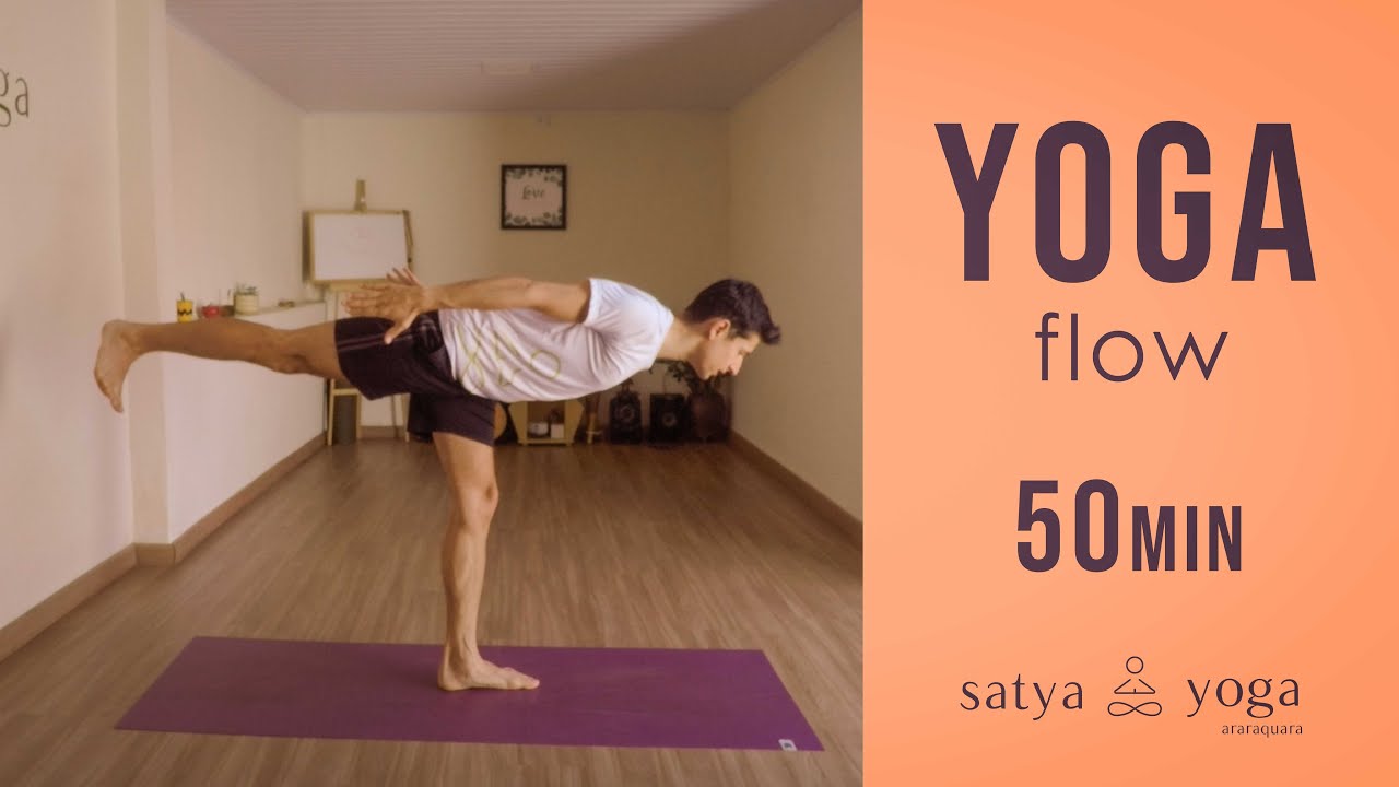 Prática de Yoga - 50 min - Satya Yoga - YouTube