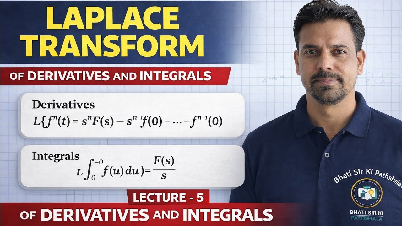 Laplace Transform Differential & Integral Form | Unit 1 | AKTU BTech ...