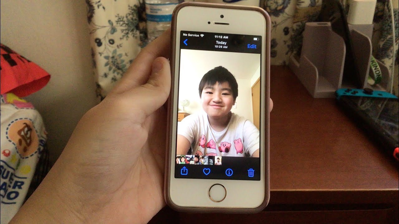 Playing My Sister Old Phone For 24 Hours - YouTube