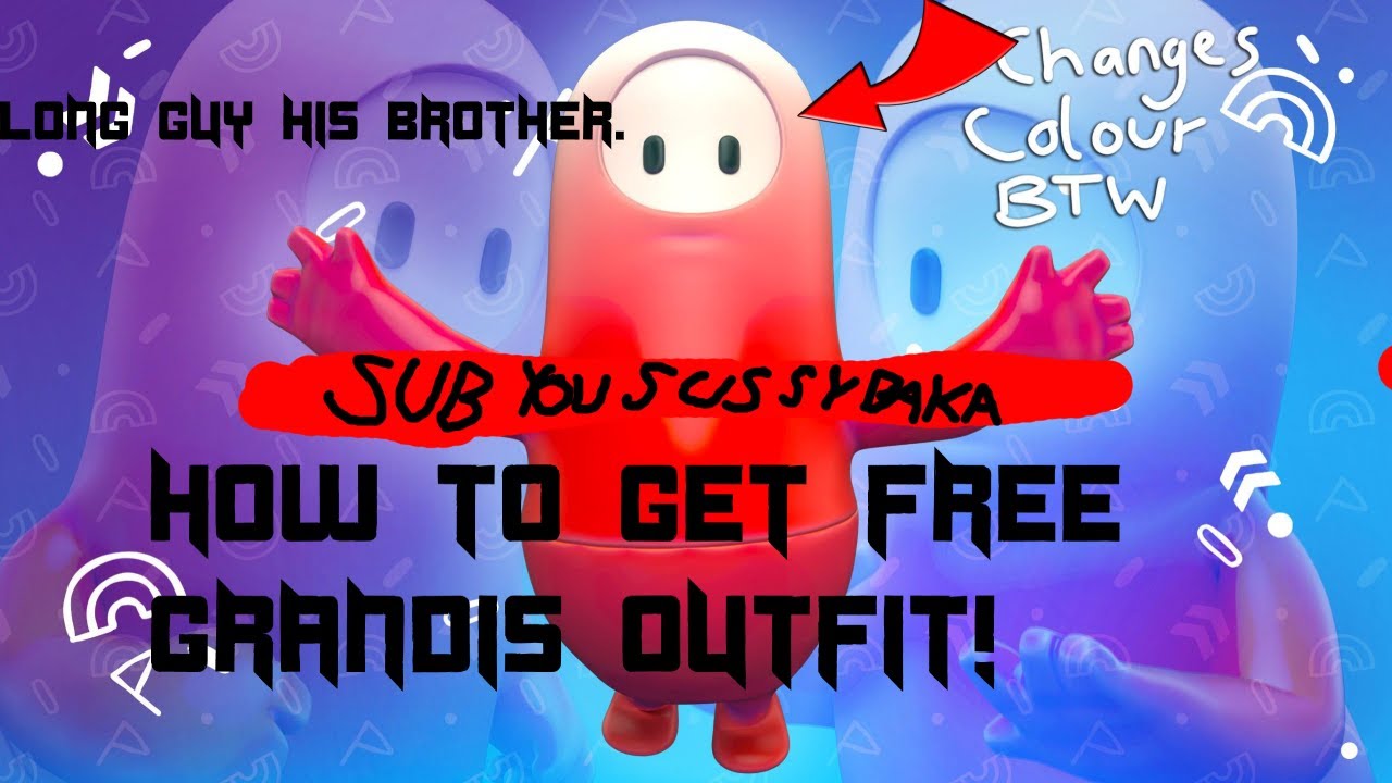 How to get *FREE&NEW* Grandis SKIN IN FALL GUYS!!! - YouTube