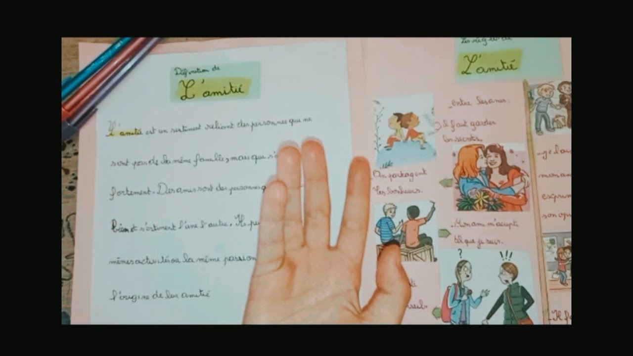 projet de classe Cm2🧑‍🤝‍🧑 L'amitié - YouTube