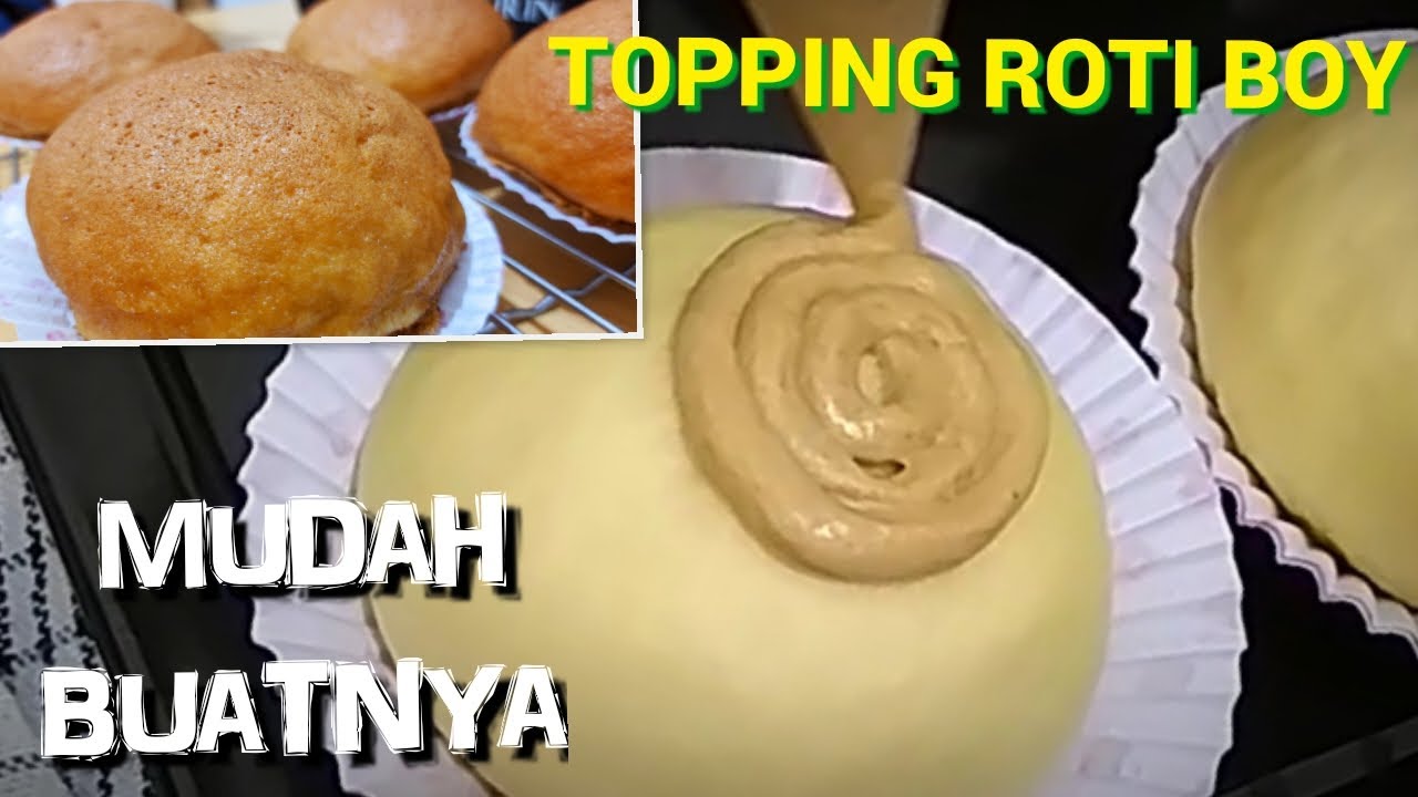 Cara Membuat Topping Roti boy - YouTube