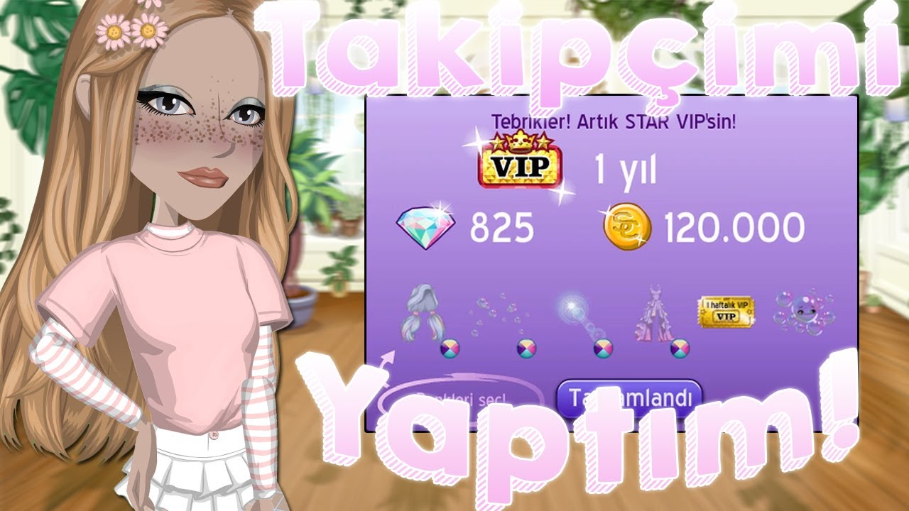 MSP- TAKİPÇİMİ 1 YILLIK STAR VİP YAPTIM! + Vip Ticket Çekilişi *4K ÖZEL ...