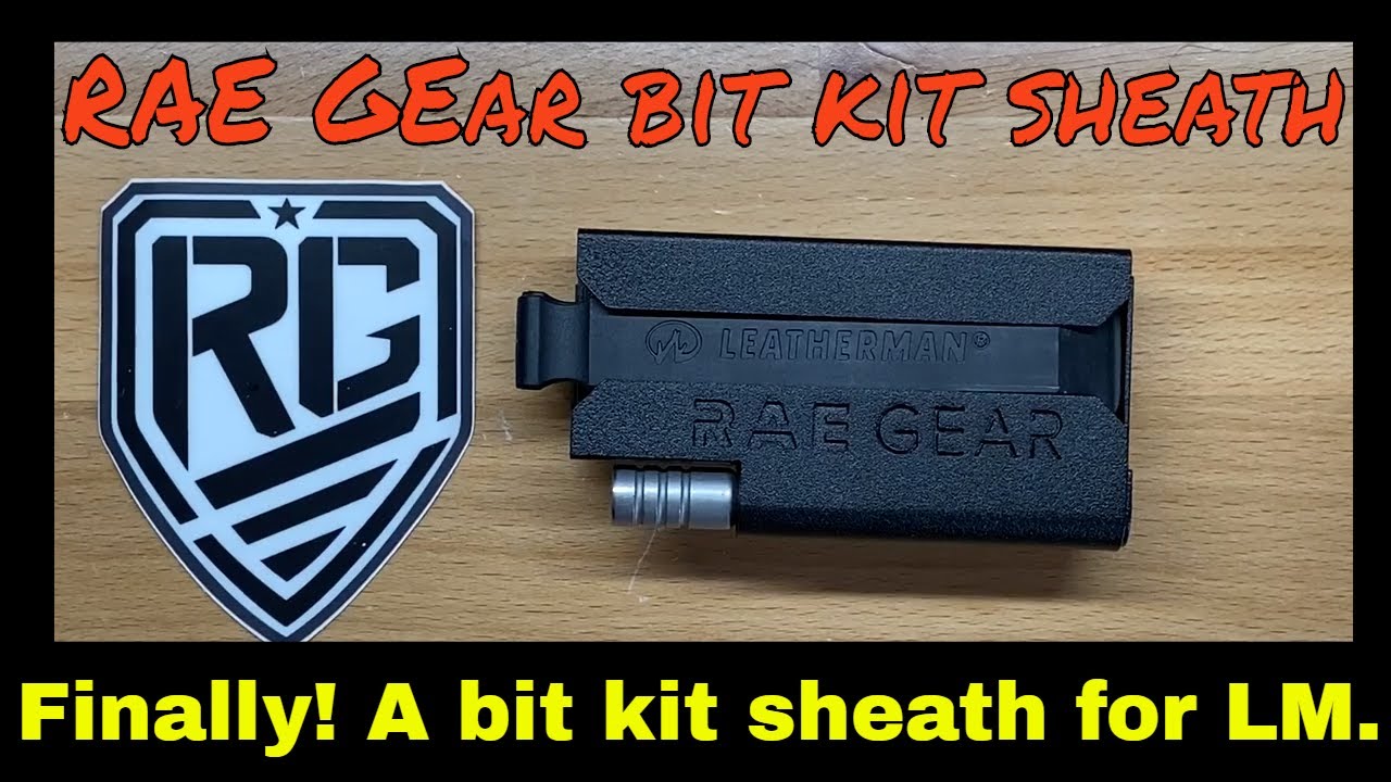 RAE Gear Bit Kit + Extender Sheath - YouTube