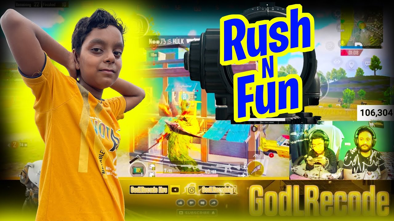 Rush N Fun gameplay . full of op sprays #bgmi #scout #lolzzgaming - YouTube