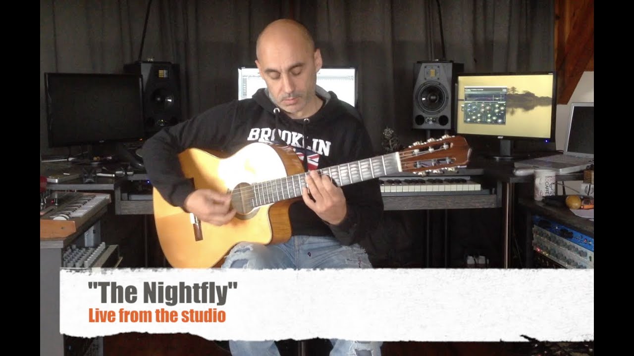 Christophe Goze "The Nightfly" Live from the studio - YouTube