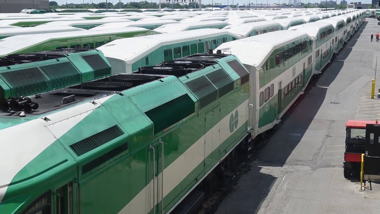 Keeping trains on the GO: Willowbrook Rail Maintenance Facility - YouTube