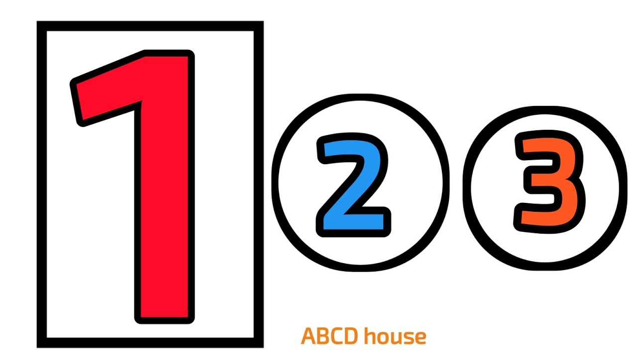 123 numbers, One Two Three number, 1 to 20 counting, Alphabet A to Z ...