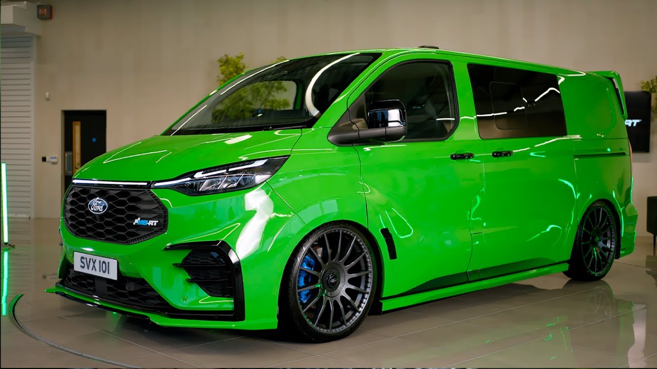 285 Cavalos de Força: Transit Custom MS-RT da Ford Pro - YouTube