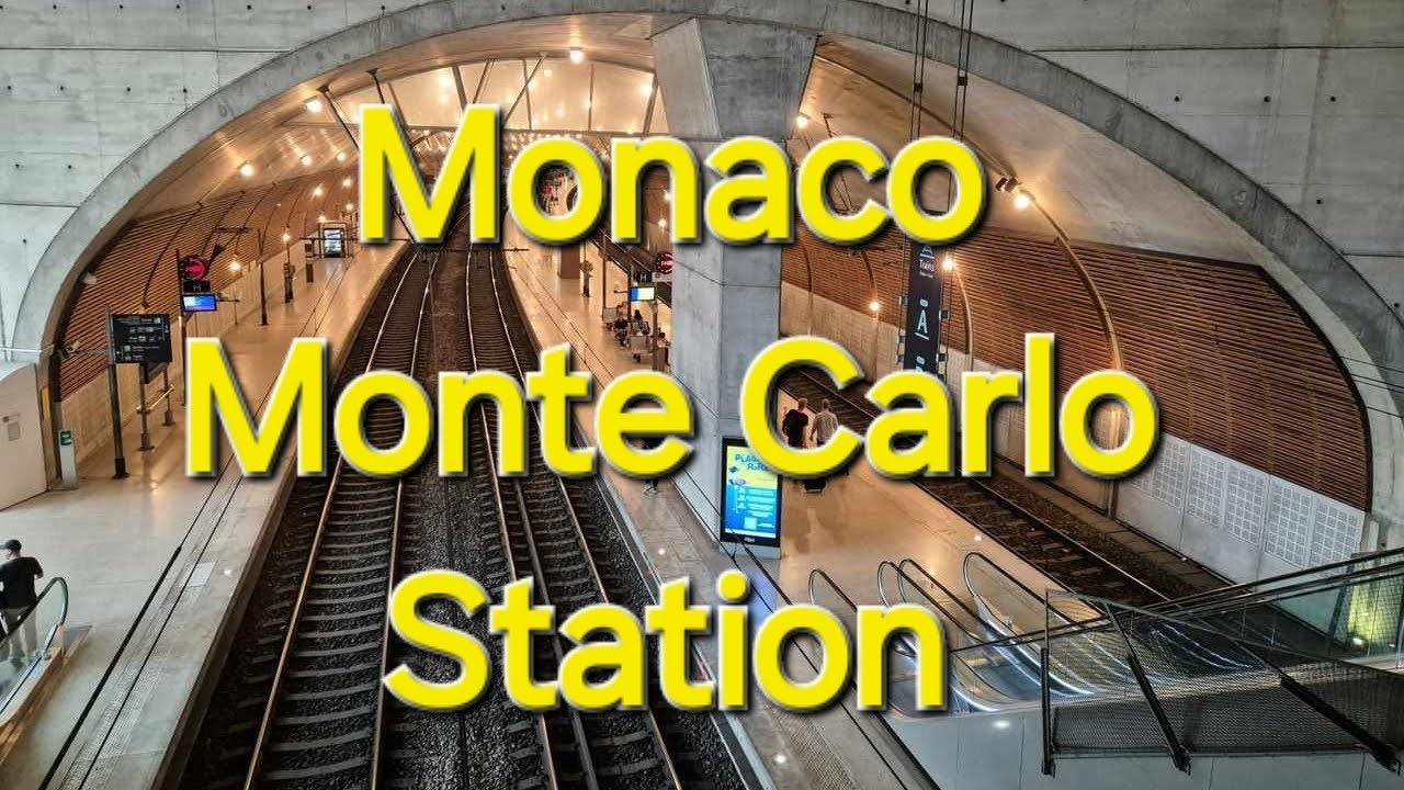 Monaco Train Station Monte Carlo #monaco #montecarlo #frenchtrain # ...