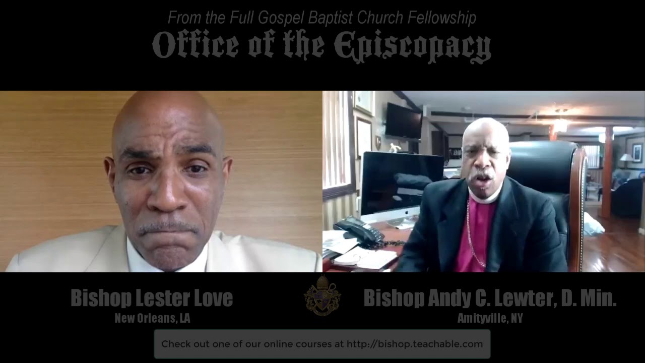 Interview with Bishop Lester Love, Part 6 - YouTube