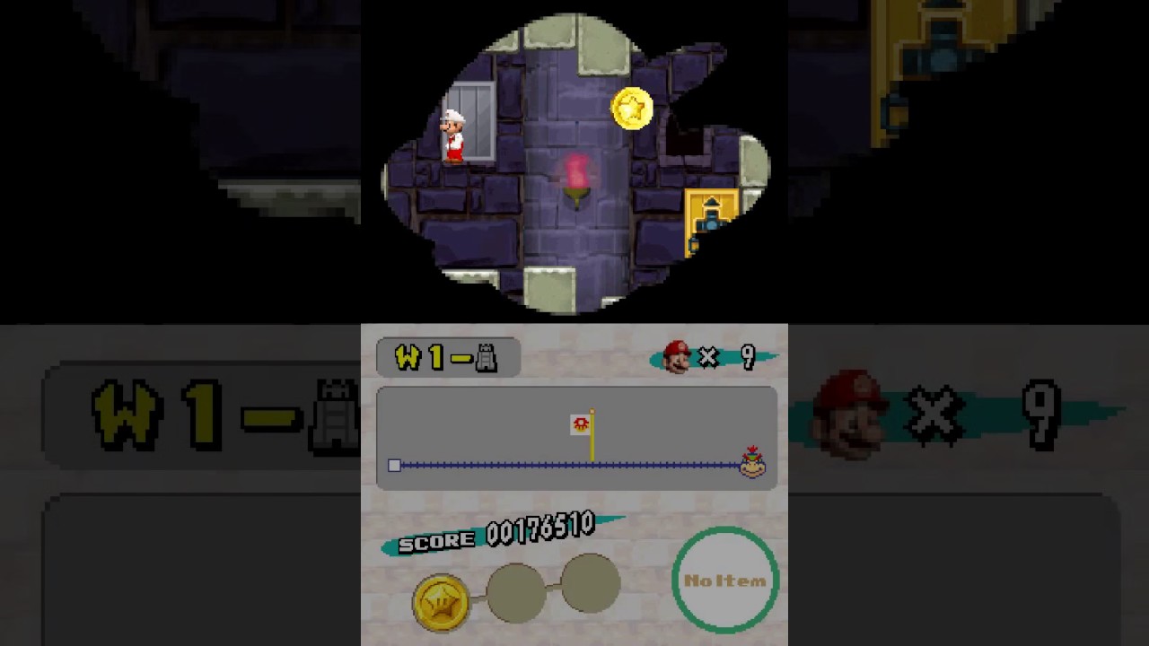 New Super Mario Bros - World 1-Tower - YouTube