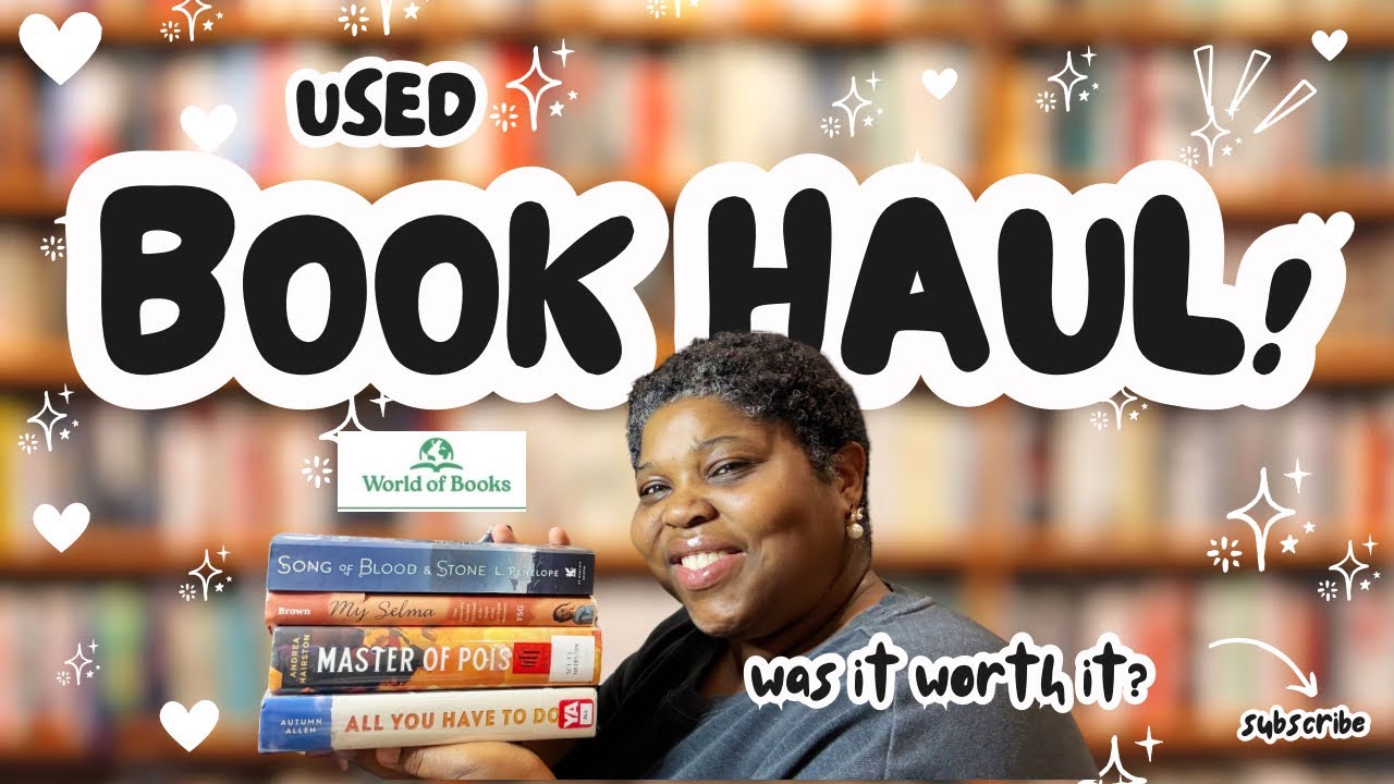 Buying Used Books from World of Books – Worth It?|Online Book Haul # ...