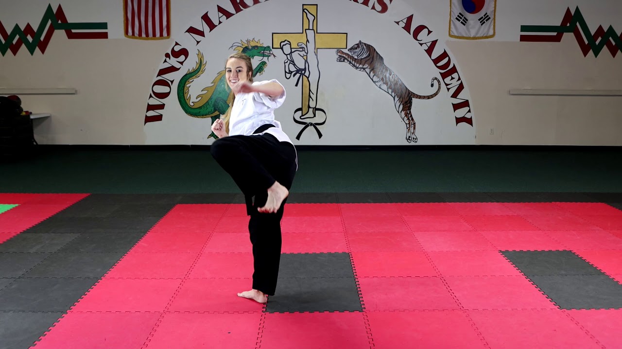 Yul Guk (Blue/Purple Belt Form) - YouTube