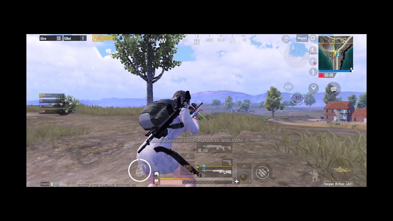 Sniper Action Scenes | PUBG Mobile - YouTube
