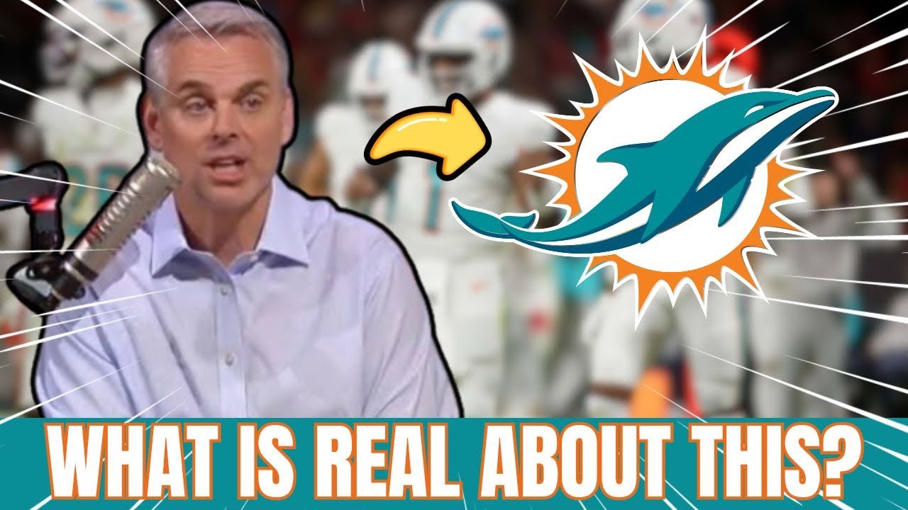 🔥 I DID NOT BELIEVE! LOOK WHAT HE SAID! MIAMI DOLPHINS NEWS! - YouTube
