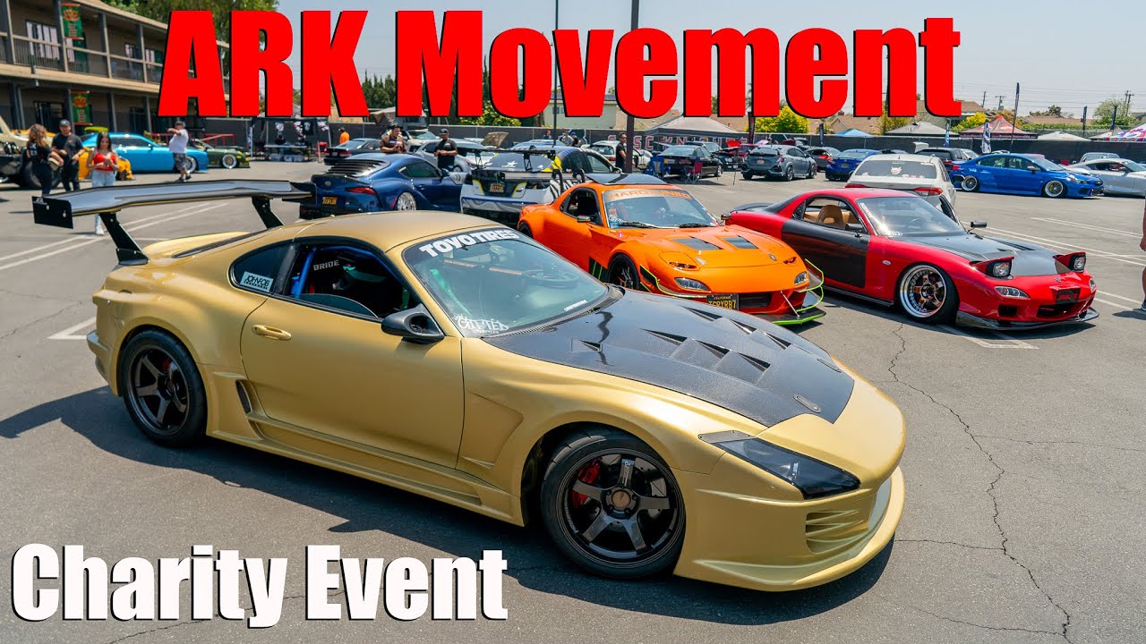 Top Secret Supra and Other Crazy Cars | ARK Movement and Charity Meet ...