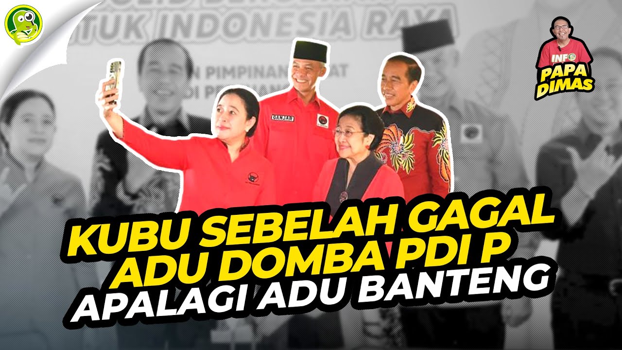 Papa Dimas: NGAKAK! KUBU SEBELAH GAGAL TOTAL ADU DOMBA PDIP, APALAGI ...