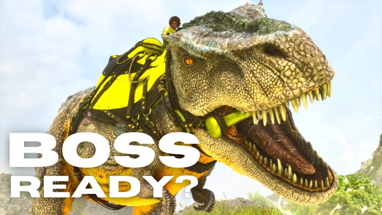 INSANE Rex Spawn! Triple Tame + Breeding for Boss Fights | Ark Ragnarok ...