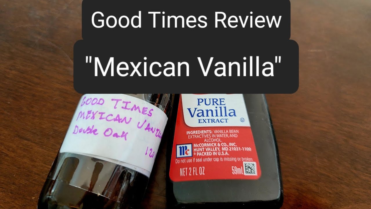 "Finished" Bourbon.. is this legit?? GOOD TIMES "Mexican Vanilla" - YouTube