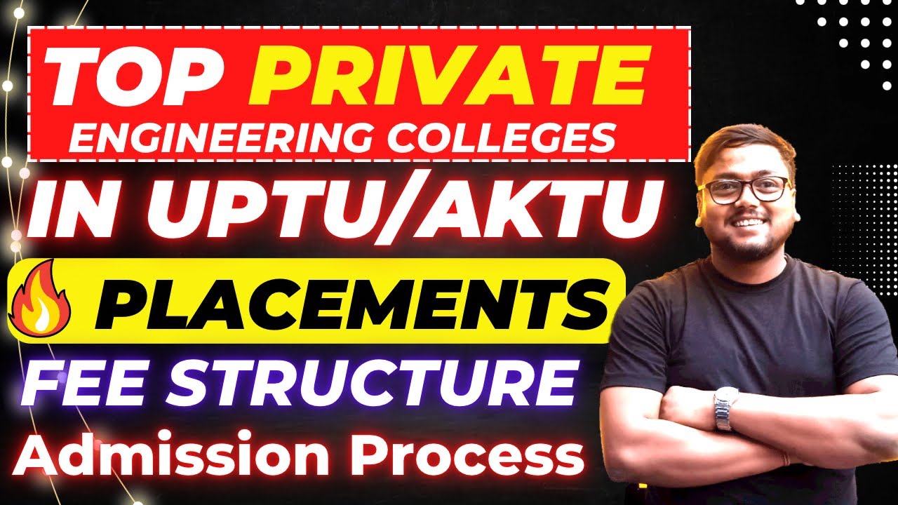 UPTU Top 5 Private Engineering Colleges 😍 | AKTU Counselling 2022 for ...