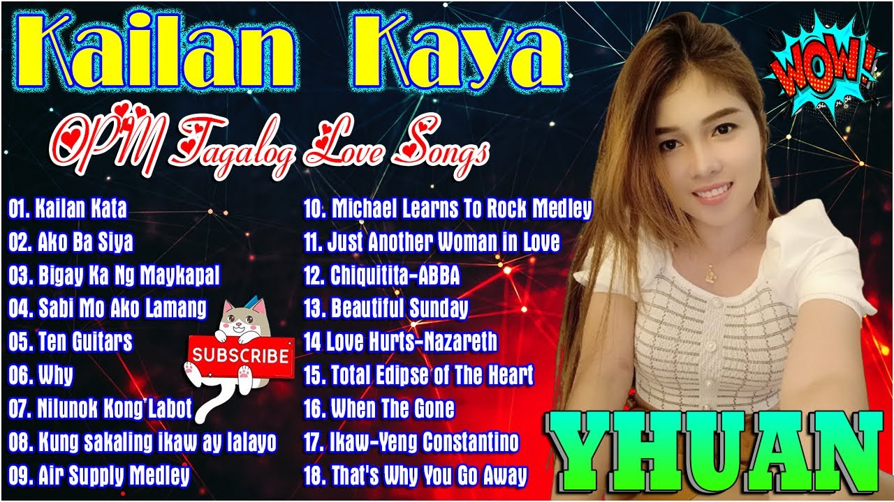 Nice Original Filipino Music The Best 💋OPM Tagalog Love Songs Nonstop ...